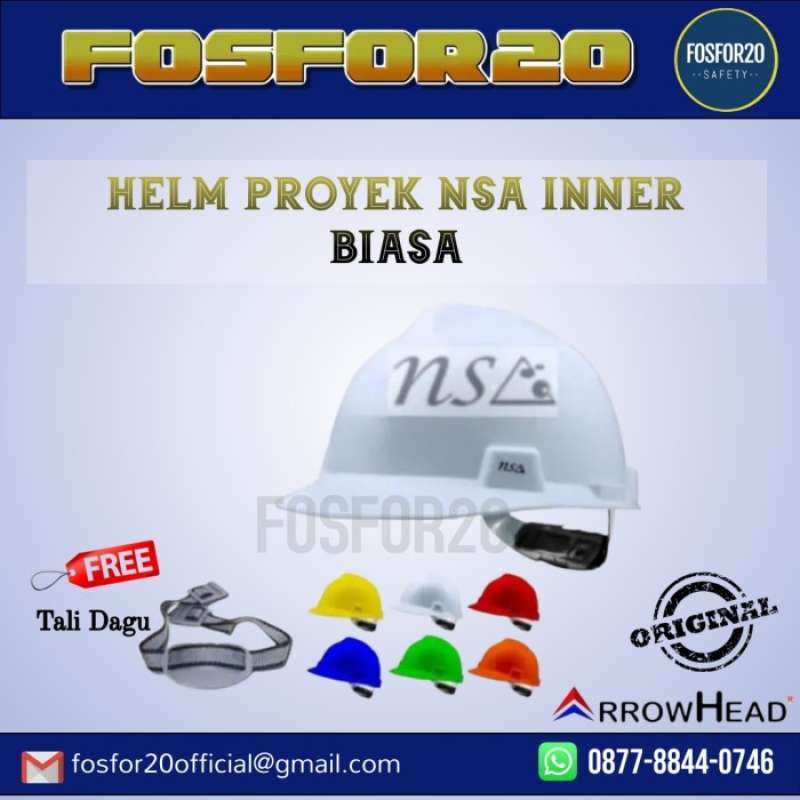 Promo Helm Proyek NSA - SNI / Helm Proyek NSA Inner Biasa Diskon 23% di ...