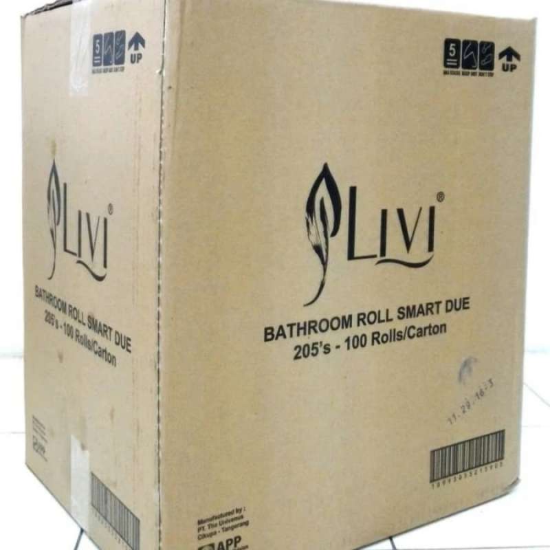 Promo Tissue Toilet Smart Due Rolls 205 sheets 1 Dus isi 100 rolls ...
