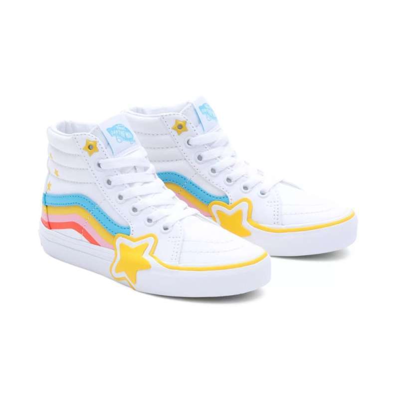 Promo Vans Kids Sk8-hi Rainbow Star Rad Rainbow True White/multi ...