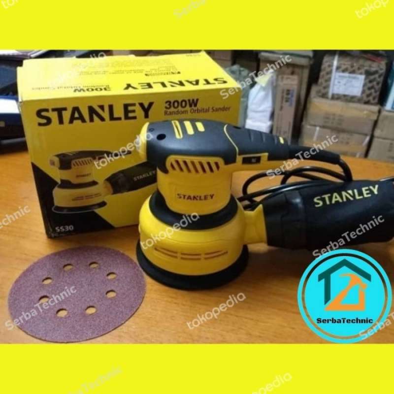 Promo STANLEY SS30 Mesin Amplas Orbital Sander Variabel Speed 5 Diskon ...