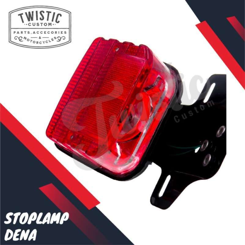 Promo Stoplamp Lampu Rem Belakang Dena Motor Custom Universal Diskon 5% ...