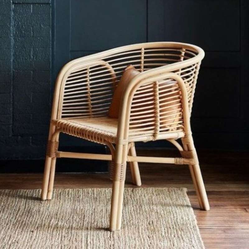 Promo Kursi Rotan Lombok / Lombok Rattan Chair Diskon 23% Di Seller ...