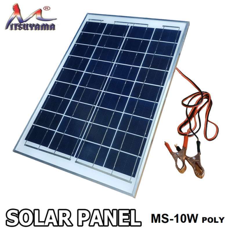 Promo SOLAR PANEL TENAGA SURYA - PAPAN SOLAR PANEL 10W POLYCRYSTALLINE ...