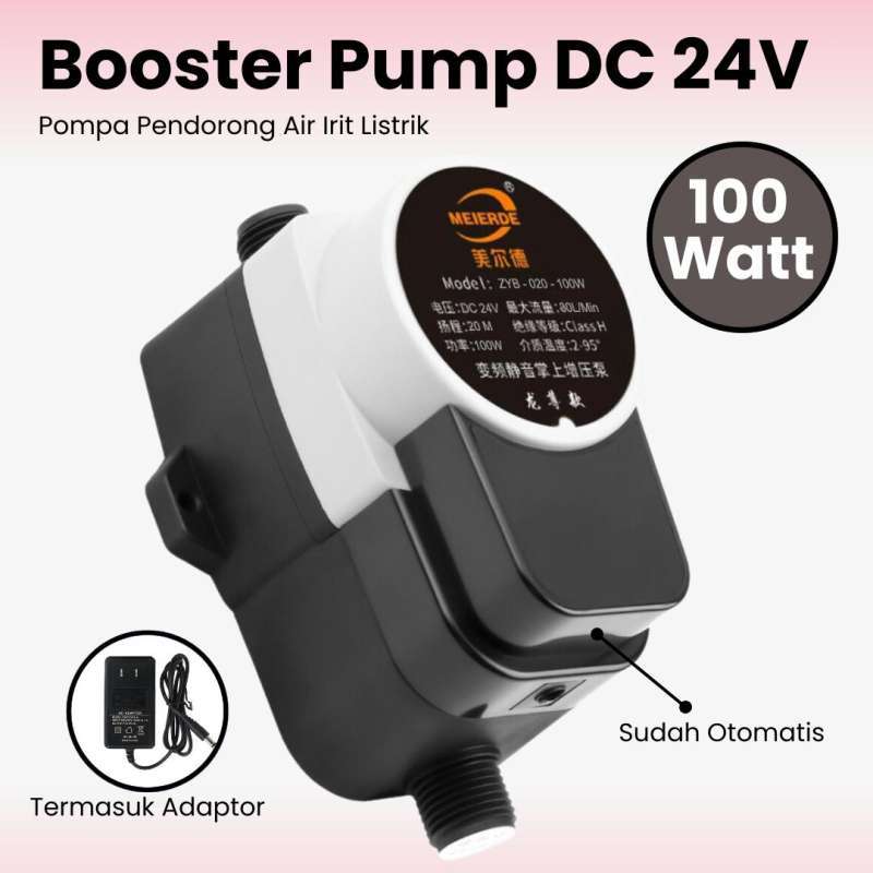 Jual Pompa booster pump DC 24V Pompa Dorong shower hemat listrik ...
