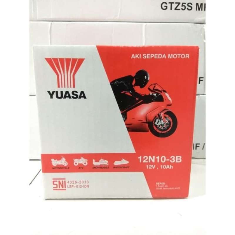 Promo Aki Yuasa 12n10-3b/12n103b Motor Suzuki Thunder 250/vespa Px 150/excel Diskon 23% Di ...