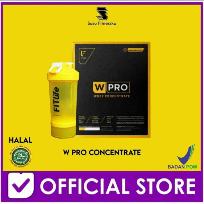 Promo Fitlife W Pro Concentrate 3 Lb True Whey 100% Concentrate Diskon ...