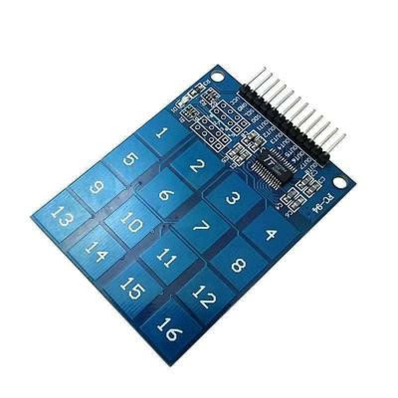 Jual KEYPAD TTP229 16 CHANNEL SWITCH FOR ARDUINO di Seller Wellmart ...