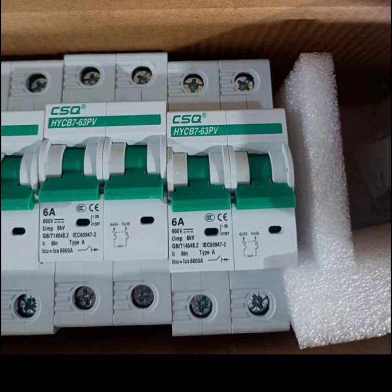Promo MCB DC 2P NON POLARITAS KHUSUS PLTS NON POLARITY PV MEREK CSQ ...