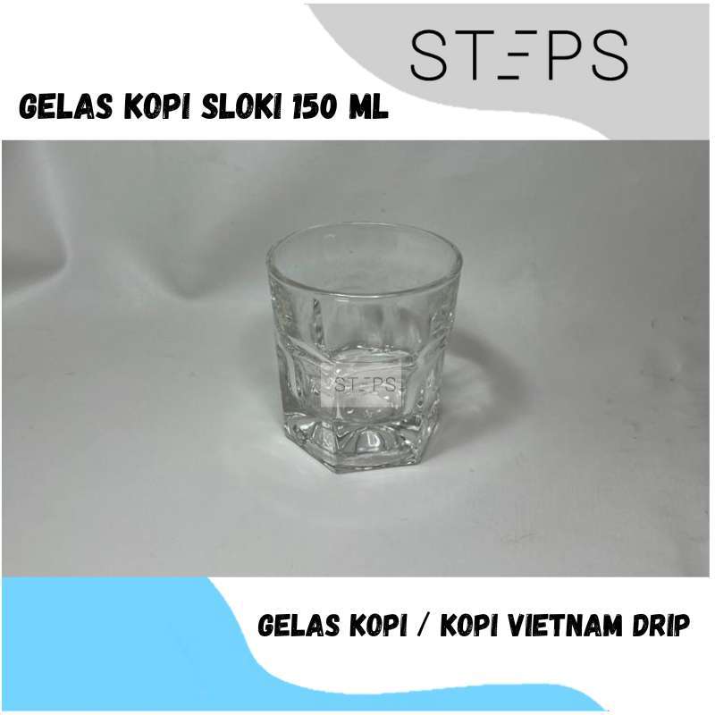 Promo Gelas Kaca Kopi Seduhan 150ml / Coffee Glass Espresso 150ml ...