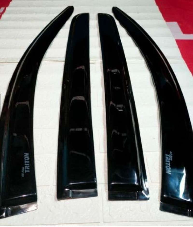 Promo Talang Air Pintu Mobil All New Triton 2015-2020 Model Slim Cembung Diskon 3% Di Seller ...