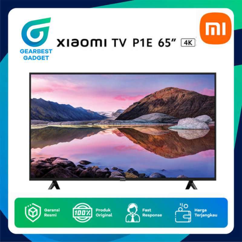 Promo Xiaomi Mi Tv P1e 65 Inch 4k Uhd Dolby Vision Hdr 10 Android Smart Tv - Diskon 23% Di ...