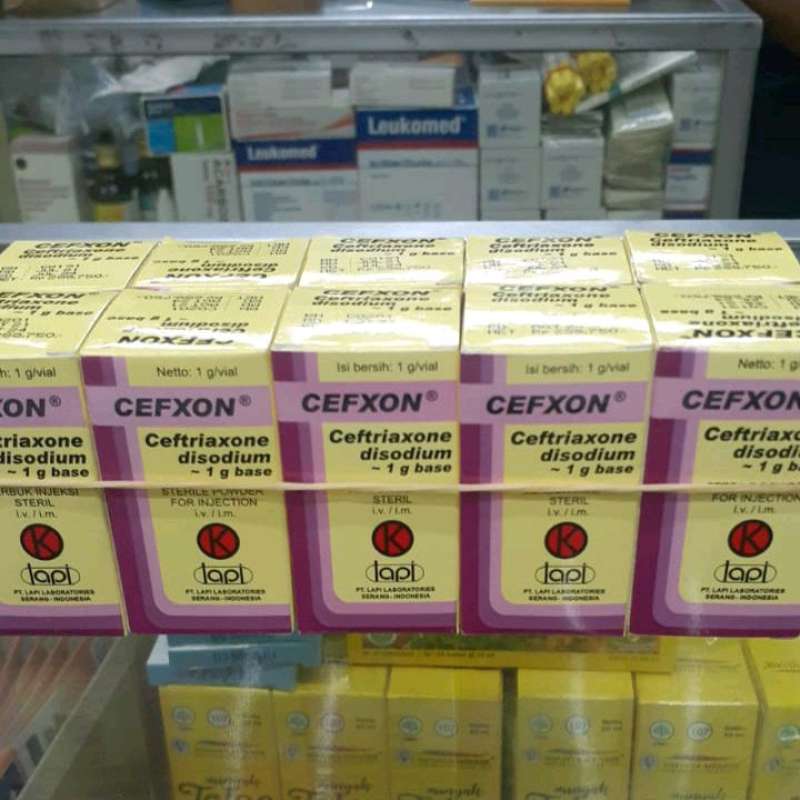 Jual Cefxon 1g Injeksi Per box di Seller Apotik sekawan - Kayu Manis ...