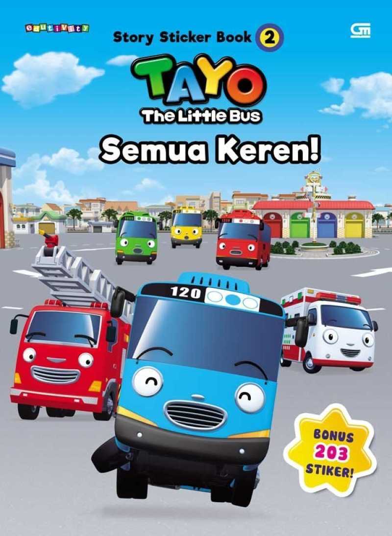 Promo Buku Tayo The Sticker Bus 2: Tayo The Little Bus: Semua Keren ...