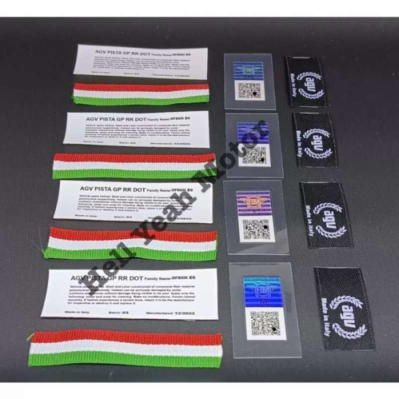 Promo Strap Fim Barcode Agv Pista Gpr Gprr Qrcode Label Tali Agv ...