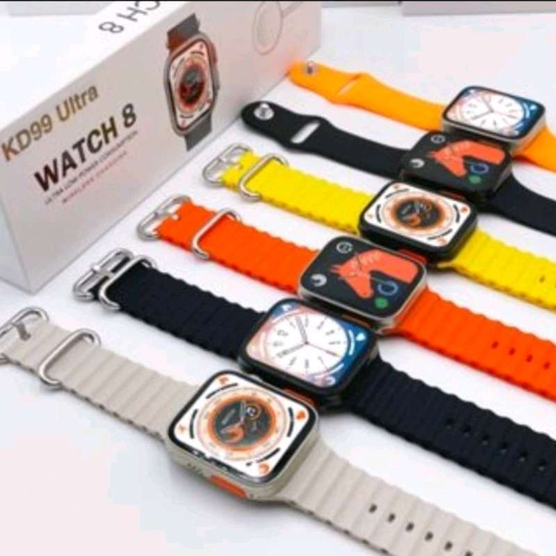Promo Smartwatch Series S8 T800 Ultra Pro Fullscreen 49mm Stainlis ...