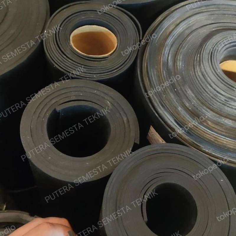 Jual karet 2mm bahan NBR rubber sheet lembaran lebar 120cm asli di Seller Putera Semesta Teknik ...