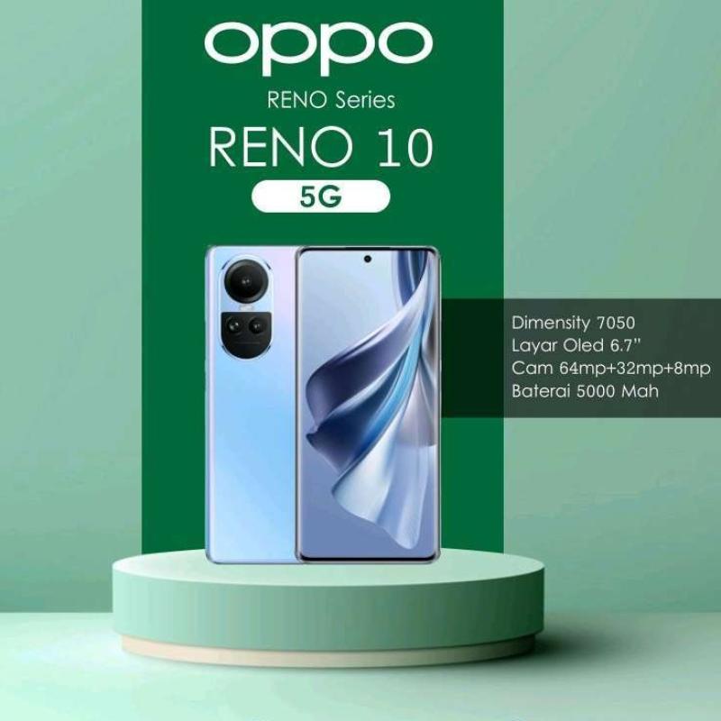 Promo Oppo Reno 10 5g 8/256gb Garansi Resmi Diskon 2% Di Seller Shanum ...