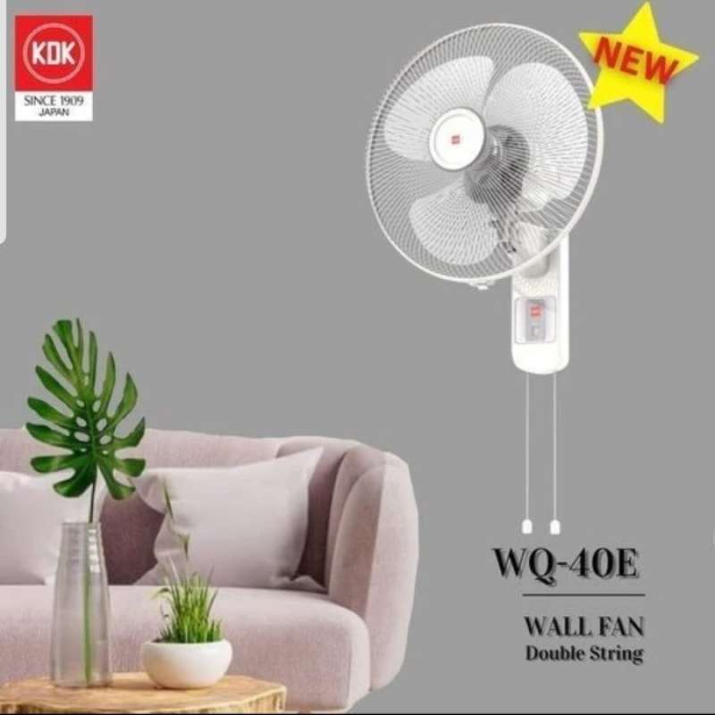 Promo KDK : WQ-40-E KIPAS ANGIN DINDING / WALL FAN 16 INCH WQ 40 E 2 TALI Diskon 23% di Seller ...