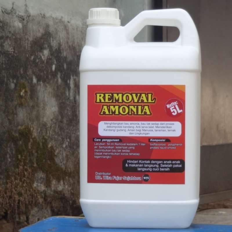 Promo Removal Amonia penghilang bau kotoran limbah sampah kandang hewan 5L Diskon 33% di Seller ...