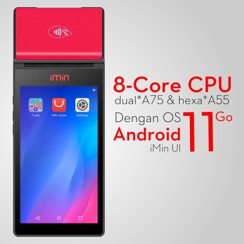 Promo Mobile Edc Android 11 Spbu Pertamina Portable Imin M2 Pro 2gb ...