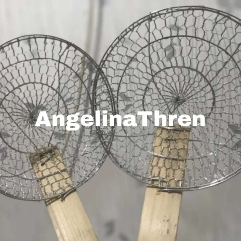 Jual SARINGAN GORENGAN JUMBO - SARINGAN GAGANG BAMBU - SARINGAN MIE ...