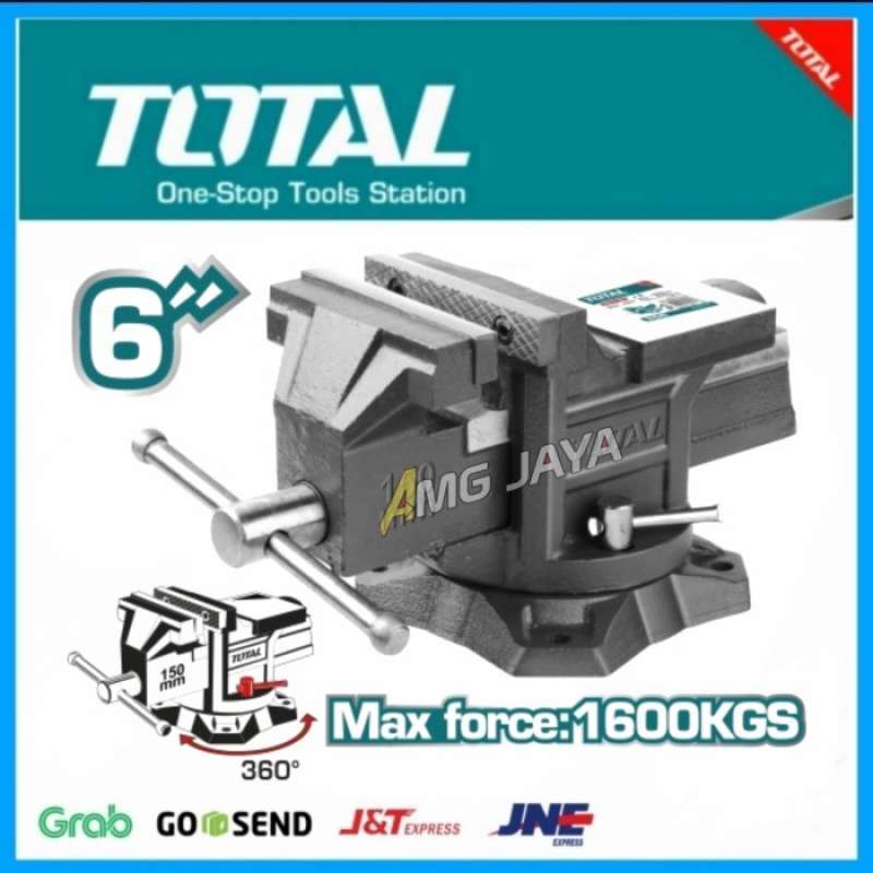 Promo Alat Penjepit Besi / Bench Vice / Ragum Catok Meja 6 Total ...