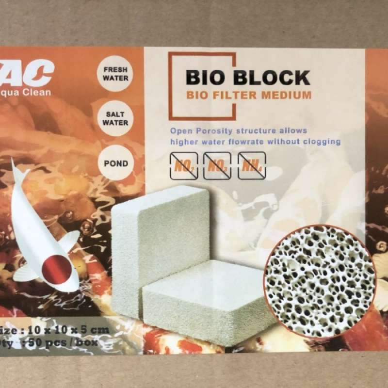 Promo Aqua Clean Bio Block Media Filter Biologis Bioblock Jumbo Diskon ...