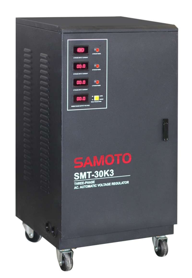 Promo Stabilizer Samoto 30kva 3phase Digital Meter Mcb By Pass Diskon ...