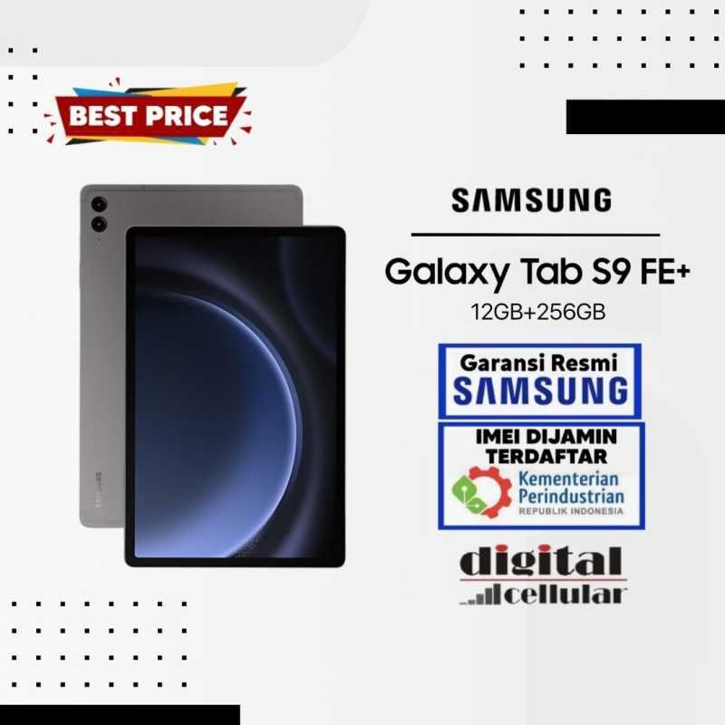 Promo Samsung Galaxy Tab S9 Fe Plus 5g Garansi Resmi Diskon 7% Di Seller Digital Cellular ...