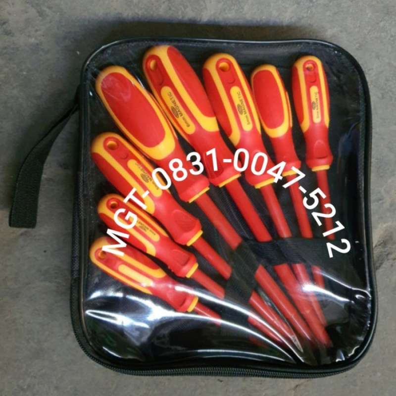 Promo SANDS obeng listrik 1000 volt obeng listrik set 8 pcs - and ...