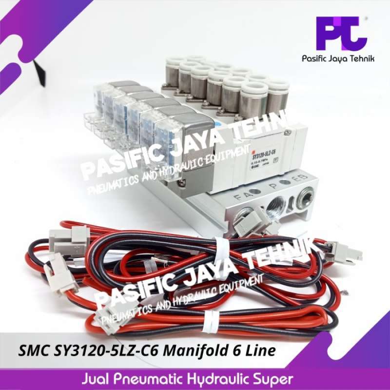 Promo Smc Sy3120-5lz-c6 6 Line Manifold 2 Position Single Sy Series Diskon 23% Di Seller Berkah ...