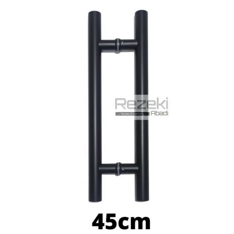 Promo Tarikan Pintu Minimalis Stainless Hitam Doff - Pull Handle Pintu ...