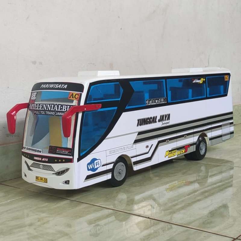 Jual Miniatur Bus Kayu Besar Original Harga Termurah Maret 2024 | Blibli