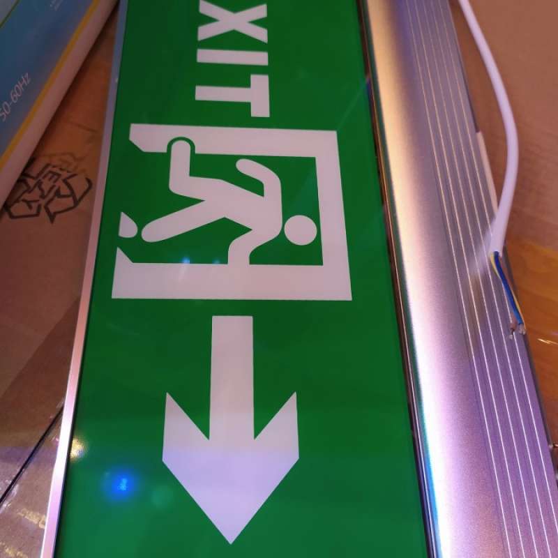 Promo Lampu Led Emergency Exit Orang Lari 2sisi Gantung Diskon 23% Di ... Promo Lampu Led Emergency Exit Orang Lari 2sisi Gantung Diskon 23% Di ...