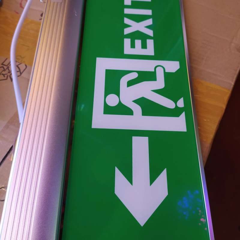 Promo Lampu Led Emergency Exit Orang Lari 2sisi Gantung Diskon 23% Di ... Promo Lampu Led Emergency Exit Orang Lari 2sisi Gantung Diskon 23% Di ...
