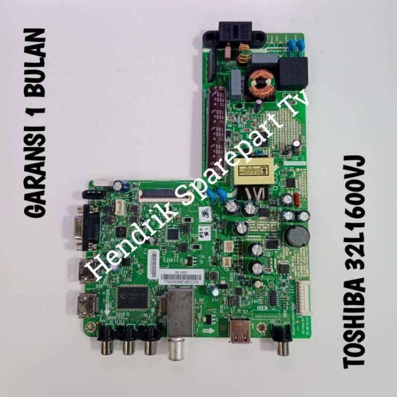 Promo Mainboard - Mesin Tv - Motherboard - Mb Tv Toshiba 32l1600vj 60pin Diskon 23% Di Seller ...