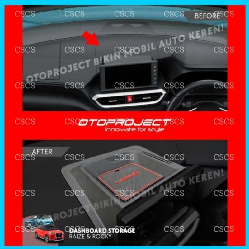 Promo Baru Dashboard Storage Raize Rocky 2021 2022 Up Diskon 24% di ...
