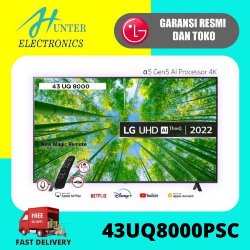Promo Smart Tv LG 43UQ8000PSC 43 Inch 4k Magic Remote 43uq8000 Diskon ...