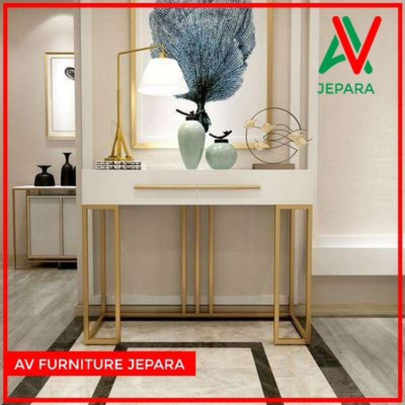 Promo Meja Konsul Minimalis - Console Table Modern - Meja Hias Laci ...