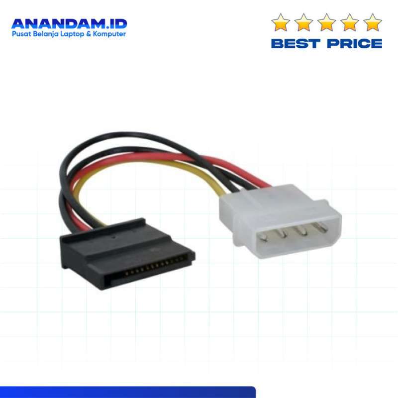 Jual KABEL POWER SATA 4PIN di Seller ANANDAM.ID Official Store ...