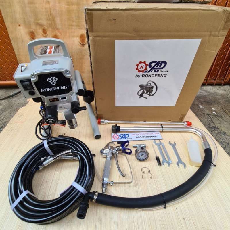 Promo Electric Air Less Paint Sprayer Penyemprot Cat Listrik R450 Heavy ...