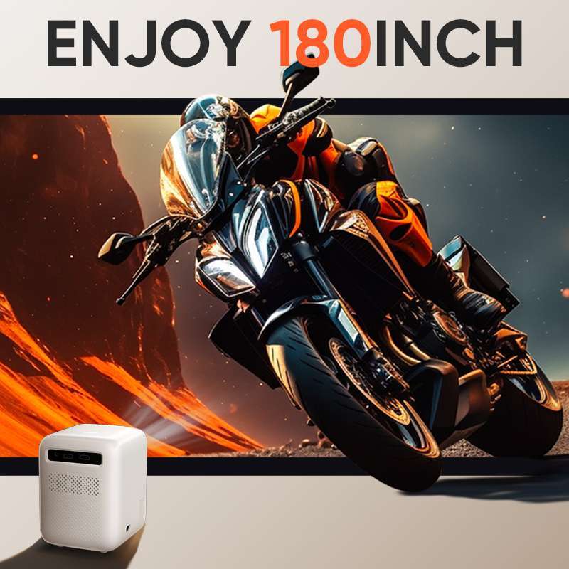 Promo EROC Smart Mini Projector Full HD Decoding 4K - 2800 Lumens ...