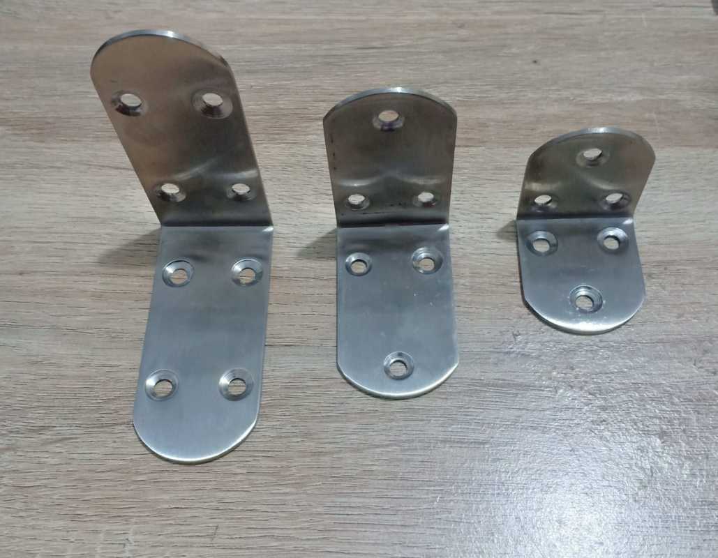 Jual Plat siku besi L rak penyangga ambalan / hambalan shelf bracket ...