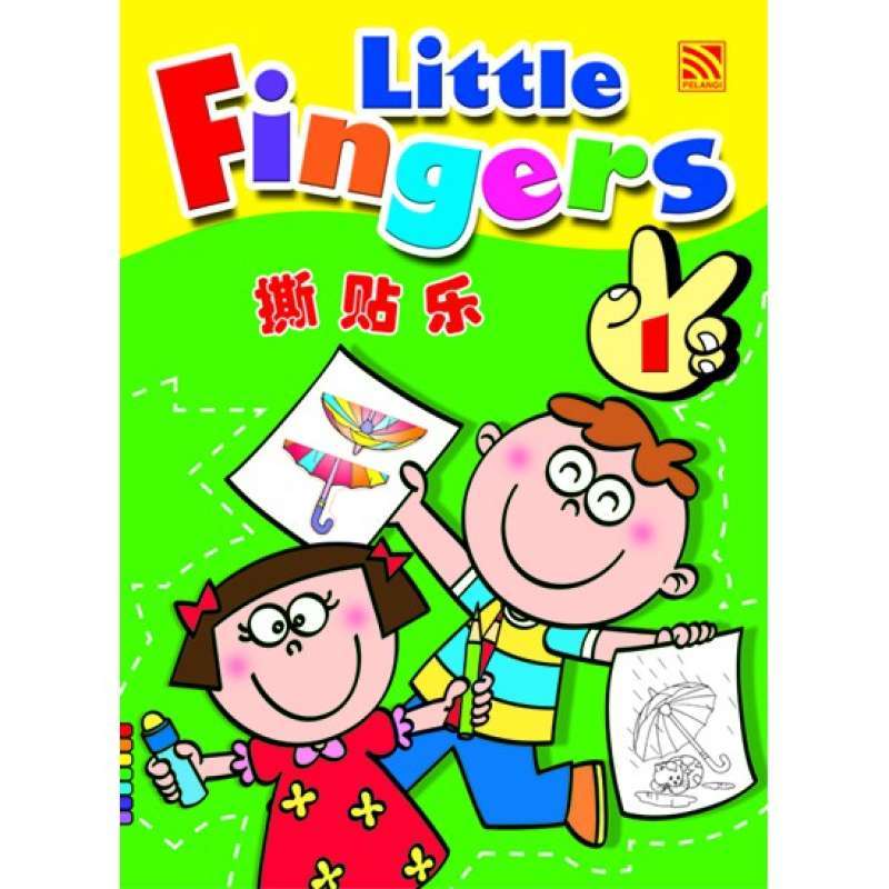 Jual Buku Anak PAUD/TK Bilingual : Cut & Paste : Little Finger (English ...