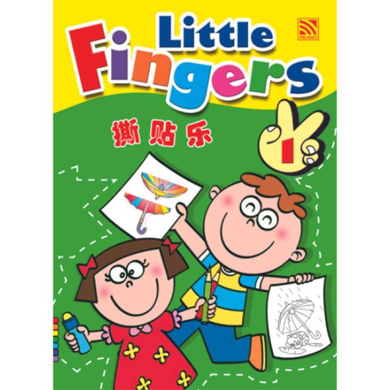 Jual Buku Anak PAUD/TK Bilingual : Cut & Paste : Little Finger (English ...
