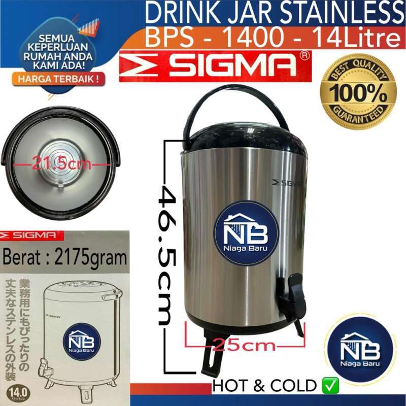 Jual Termos Dispenser Sigma 6 Liter Original, Murah & Diskon April 2024 ...