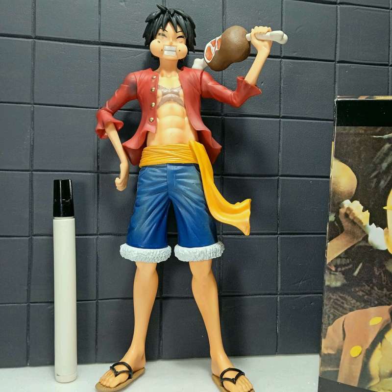 Jual mainan static figure monkey d luffy grandista daging one piece ...