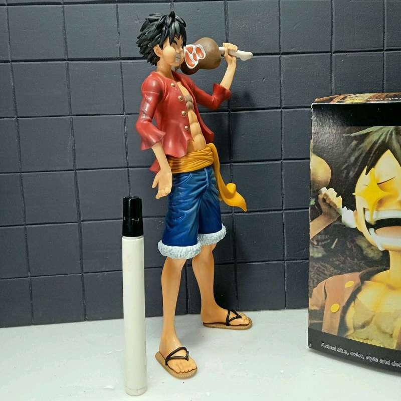 Jual mainan static figure monkey d luffy grandista daging one piece ...