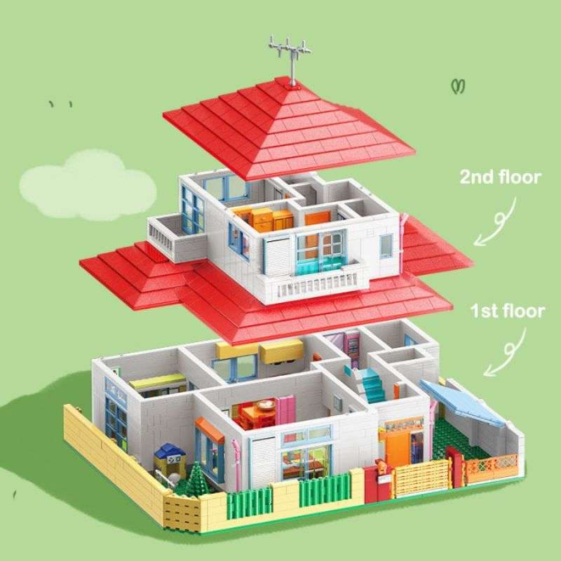 Jual Keeppley Crayon Shinchan - Shinchan's House Set Di Seller Toys ...