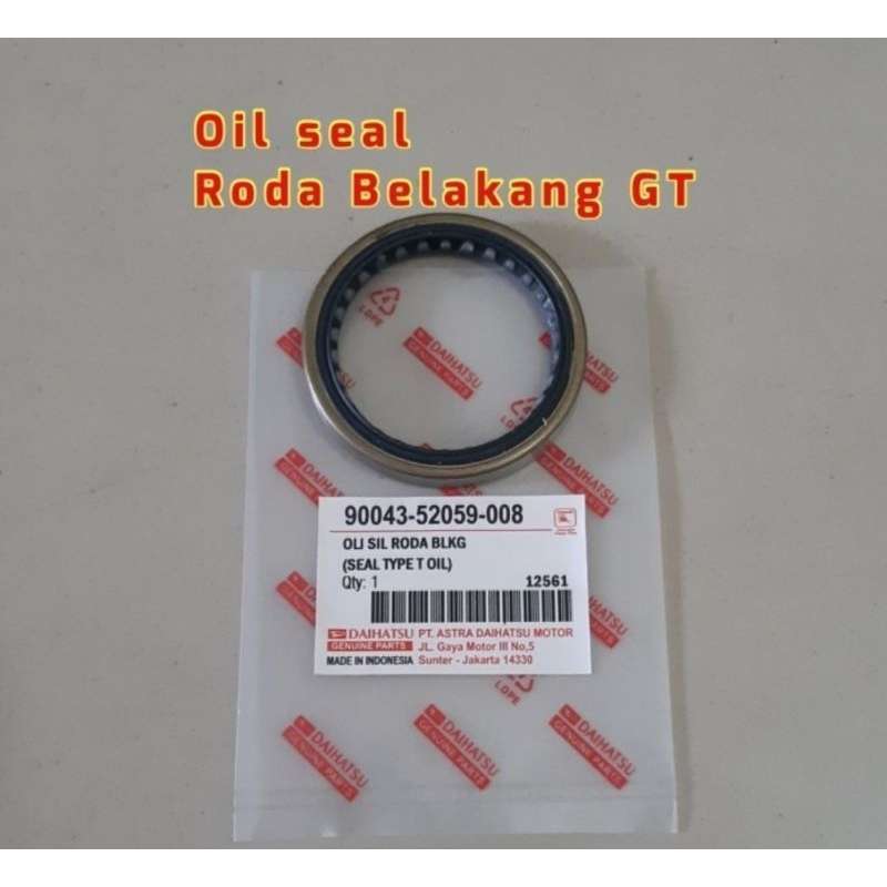 Jual Oil Seal Roda Belakang Taft Gt (90043-52059-008) Di Seller Gst ...